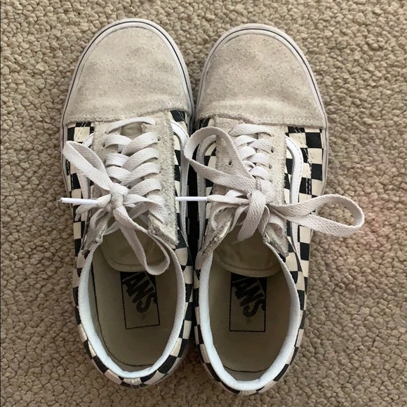 Vans | Shoes | Checkered Old Skool Vans | Poshmark